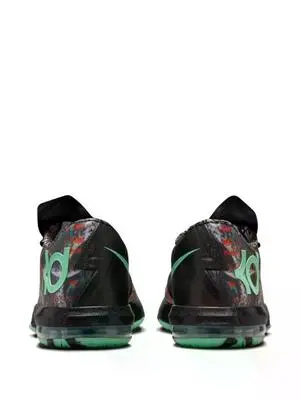 Nike Zoom Kd 6 Graphic-print Sneakers - Black