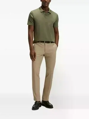 BOSS Zip-pocket Trousers - Neutrals