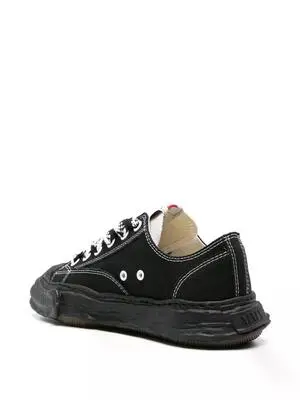 Mihara Yasuhiro Petterson Canvas Sneakers - Black
