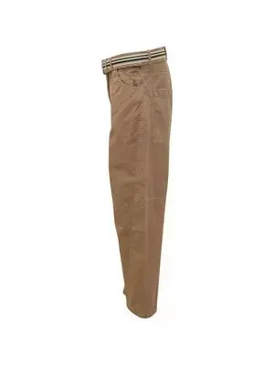 MORDECAI Belted Trousers With Pockets