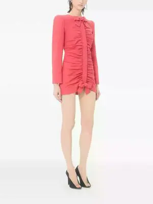 Valentino Garavani Crispy Light Wool Jacket Dress