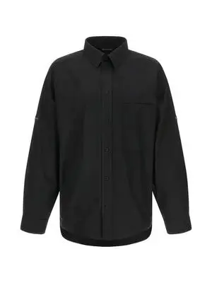 Balenciaga Button-fastening Cotton Shirt Jacket