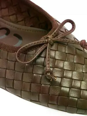 Sam Edelman Woven Ballet Flats - Brown