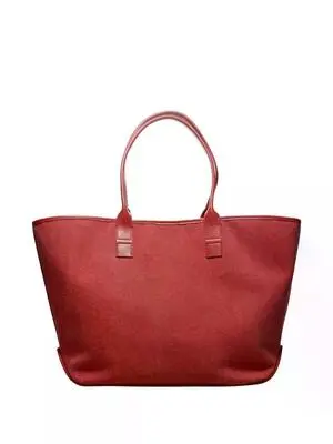 Hogan Address Embossed Tote - Red