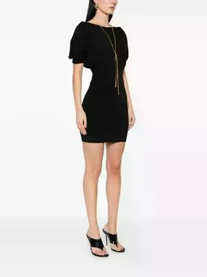 Elisabetta Franchi Open-back Mini Dress