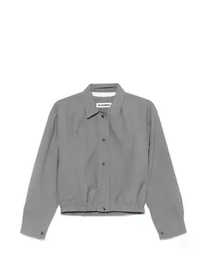 JIL SANDER Pointed-collar Bomber Jacket
