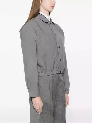 JIL SANDER Pointed-collar Bomber Jacket