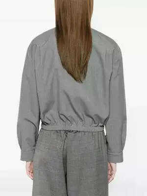 JIL SANDER Pointed-collar Bomber Jacket