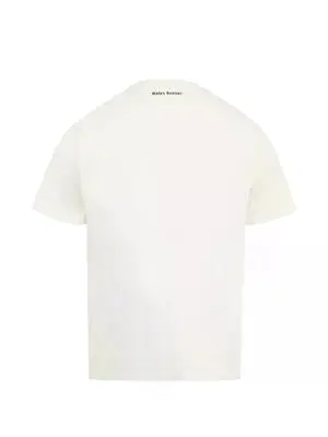 WALES BONNER Compass Graphic T-shirt - Neutrals