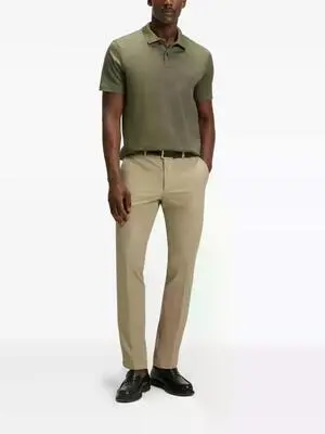 BOSS Zip-pocket Trousers - Neutrals