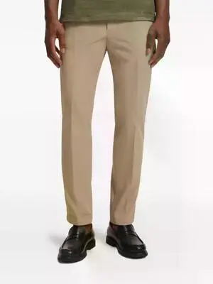 BOSS Zip-pocket Trousers - Neutrals