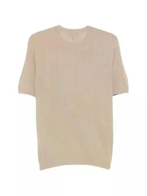 Emporio Armani Knitted Short-sleeve T-shirt