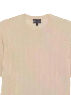 Emporio Armani Knitted Short-sleeve T-shirt