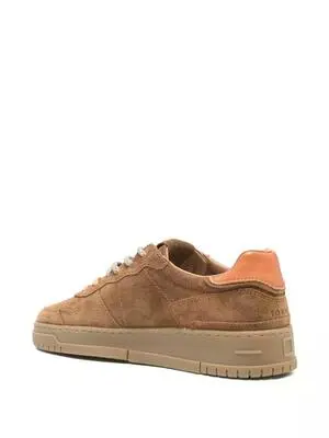 D.a.t.e. Square-detail Panelled Sneakers - Brown
