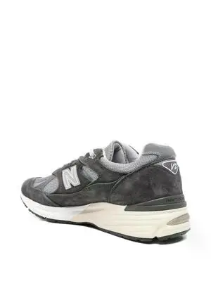 NEW BALANCE 991 Panelled Lace-up Sneakers