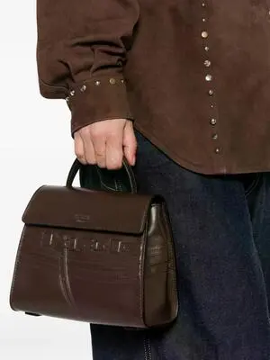 Moschino Debossed Tote Bag