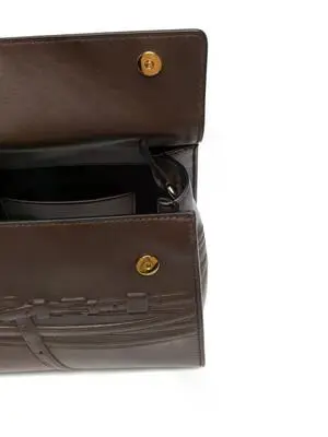 Moschino Debossed Tote Bag