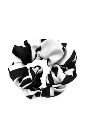 Chrome Hearts Silk Scrunchie With Metal Detail