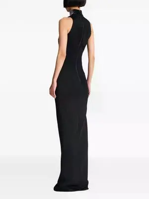 Balmain Halterneck Maxi Dress