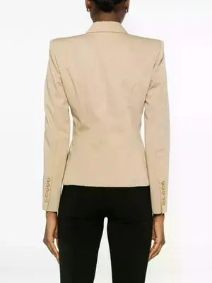 Balmain Double-breasted Buttoned Blazer - Neutrals