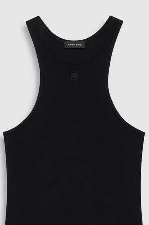 ANINE BING Cole Mini Dress - Black