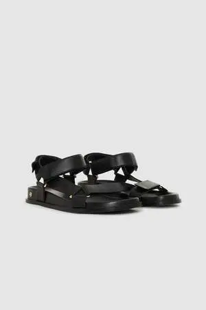 ANINE BING Jess Sandals - Black