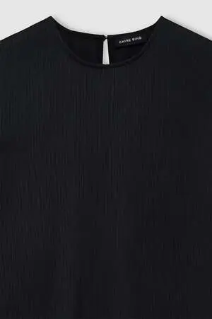 ANINE BING Malia Sleeveless Top - Black