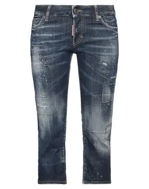 Dsquared2 Straight-leg Jeans With Brand Logo - Blue