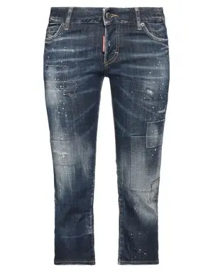 Dsquared2 Straight-leg Jeans With Brand Logo - Blue