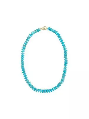 Irene Neuwirth 18kt Yellow Gold Bead Necklace - Blue