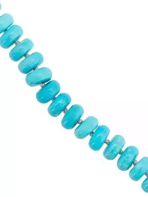 Irene Neuwirth 18kt Yellow Gold Bead Necklace - Blue