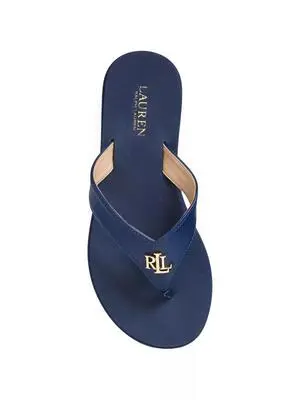 Polo Ralph Lauren Logo Plaque Sandals