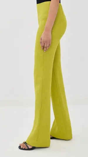 Tibi Viscose Plisse Corbit Pants - Peapod