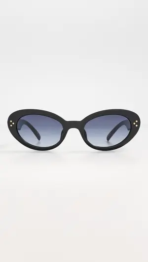 Le Specs Tootsie Sunglasses - Black