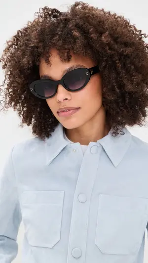 Le Specs Tootsie Sunglasses - Black