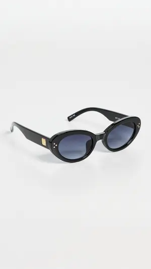 Le Specs Tootsie Sunglasses - Black