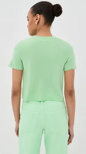 Sablyn Relaxed Cashmere Crew Neck Tee