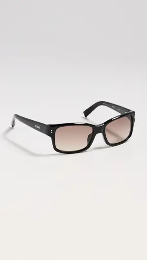 Jacquemus Square Frame Sunglasses - Black
