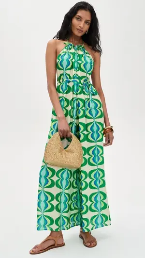 Sundress Sophie Halter Neck Jumpsuit
