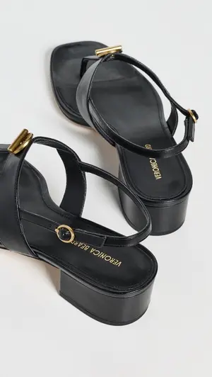 Veronica Beard Andie Sandals - Black
