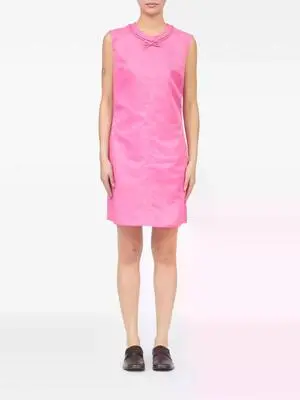 MAISON MARGIELA Bow Detail Mini Dress