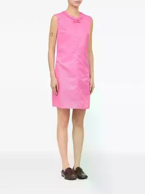MAISON MARGIELA Bow Detail Mini Dress