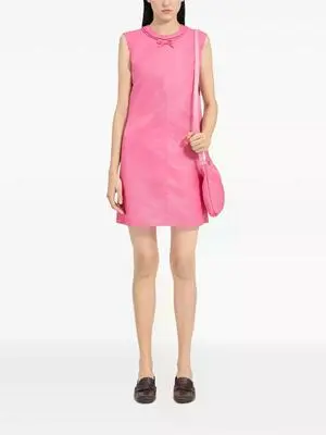MAISON MARGIELA Bow Detail Mini Dress
