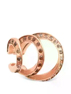 YPARIS Star G Coffee Round Ear Cuff - Pink