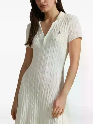 Polo Ralph Lauren Cable-knit Midi Dress