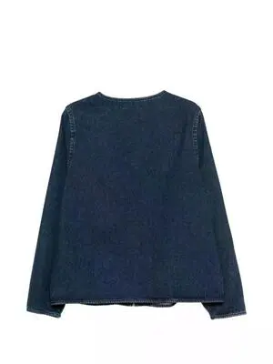 VISION OF SUPER Zipped Jacket With Patch Pockets