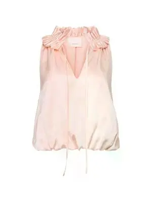 Cinq À Sept Lucianna Ruffled Top - Pink