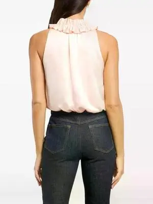 Cinq À Sept Lucianna Ruffled Top - Pink
