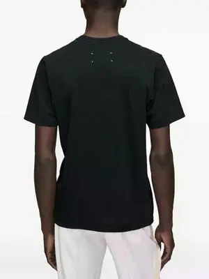 MAISON MARGIELA Taped Cotton Jersey T-shirt - Black