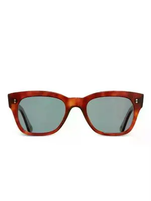 CUTLER & GROSS 0935 Square-frame Sunglasses - Brown